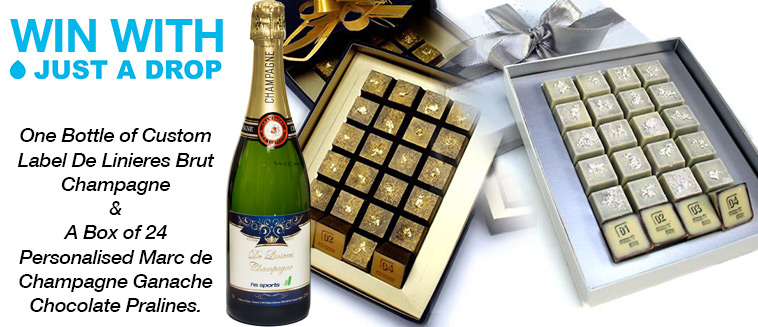 WIN a Bottle of Custom Champagne and a Box of Personalised Chocolates ...