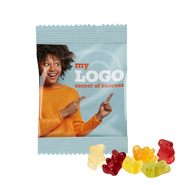 10g Premium Jelly Gum Bears - Low quantity orders | Just a Drop