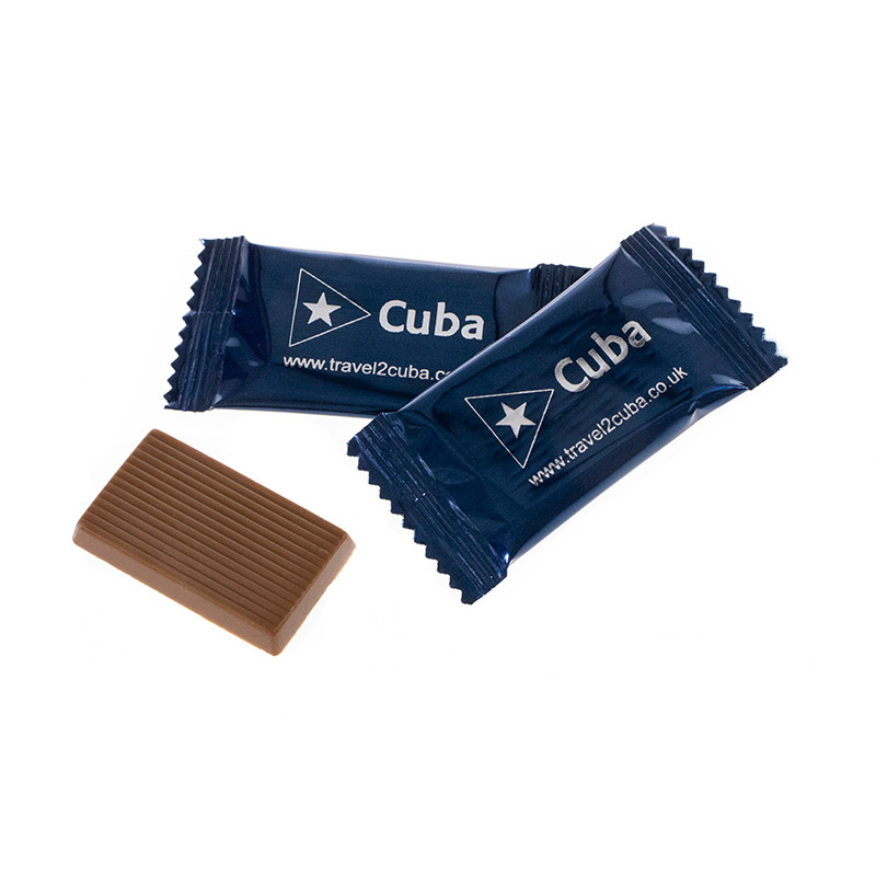 Promotional Flow Wrapped Chocolates | Just a Drop