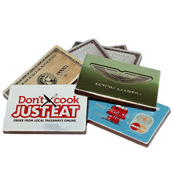 Promotional Chocolate Business Cards | Just A Drop