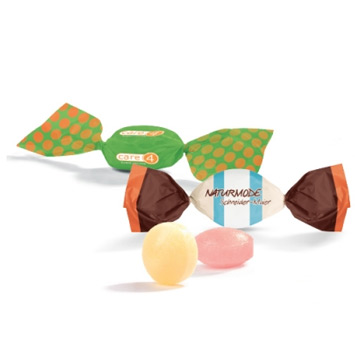 Branded Promotional Mini-Sweet in branded twist wrap | Just a Drop