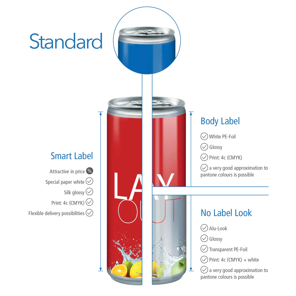 Promotional Energy Drink Can | Just a Drop