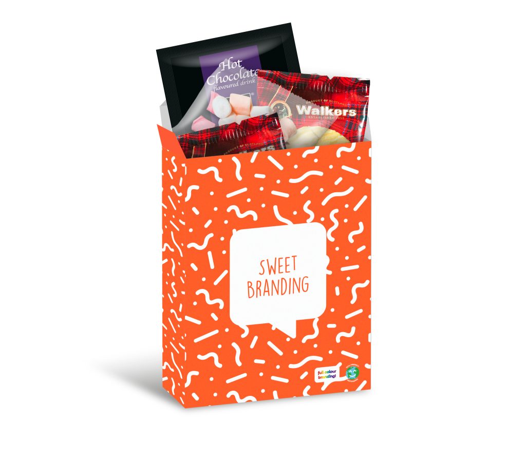 Promotional Branded Square Gift Box - Afternoon Tea | Just a Drop