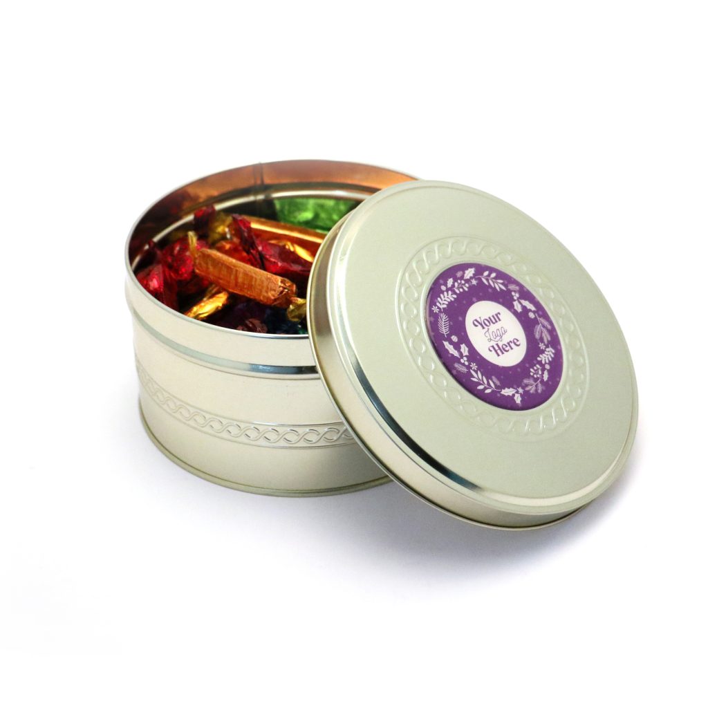 Promotional Branded Quality Street Chocolate Tin | Just a Drop