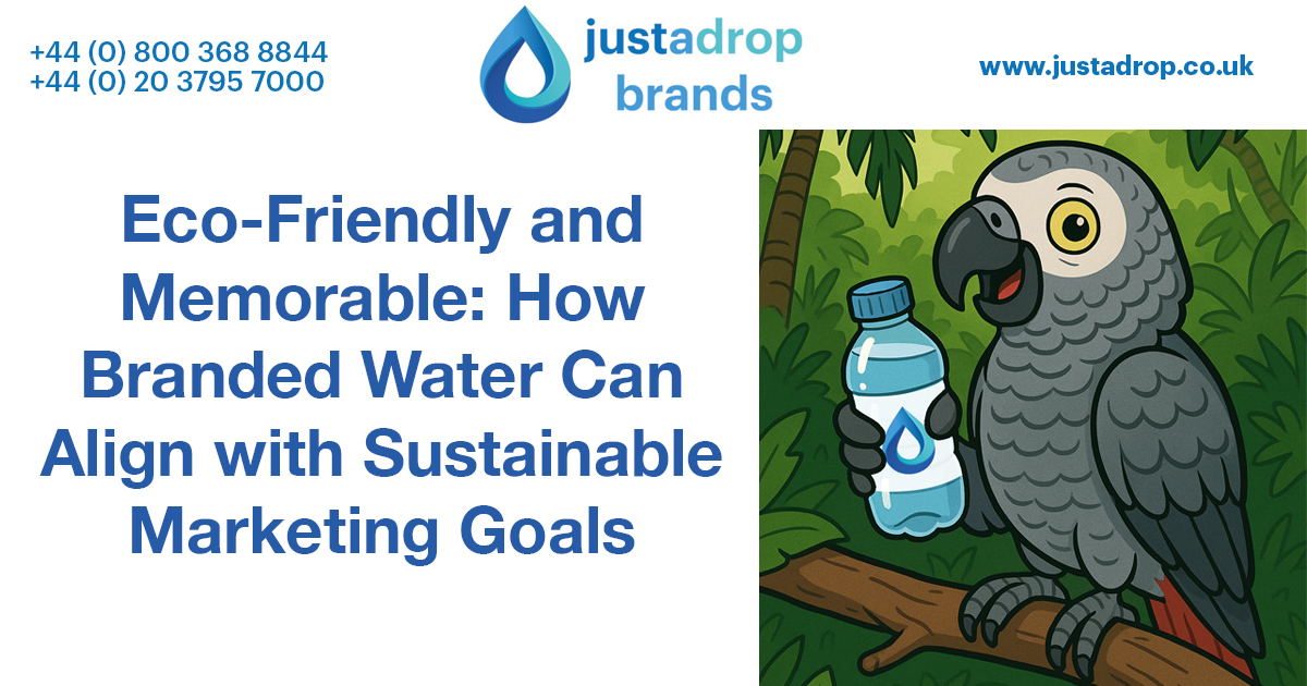 How Branded Water Can Align with Sustainable Marketing Goals